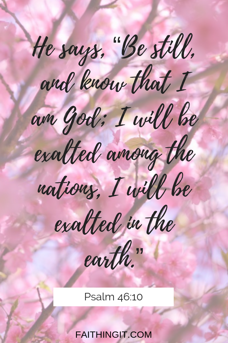10 Scriptures to Pray When You Need Peace - Faithing It