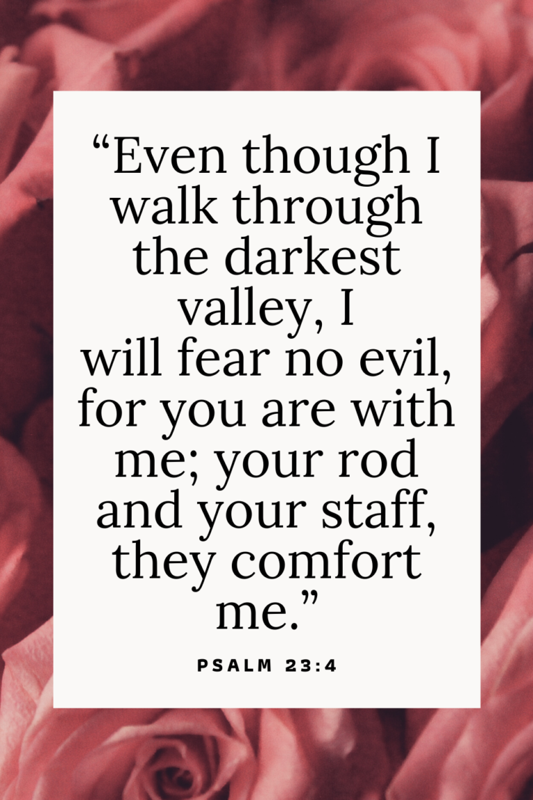The Best Scriptures For When You Feel Overwhelmed (Free Printable ...